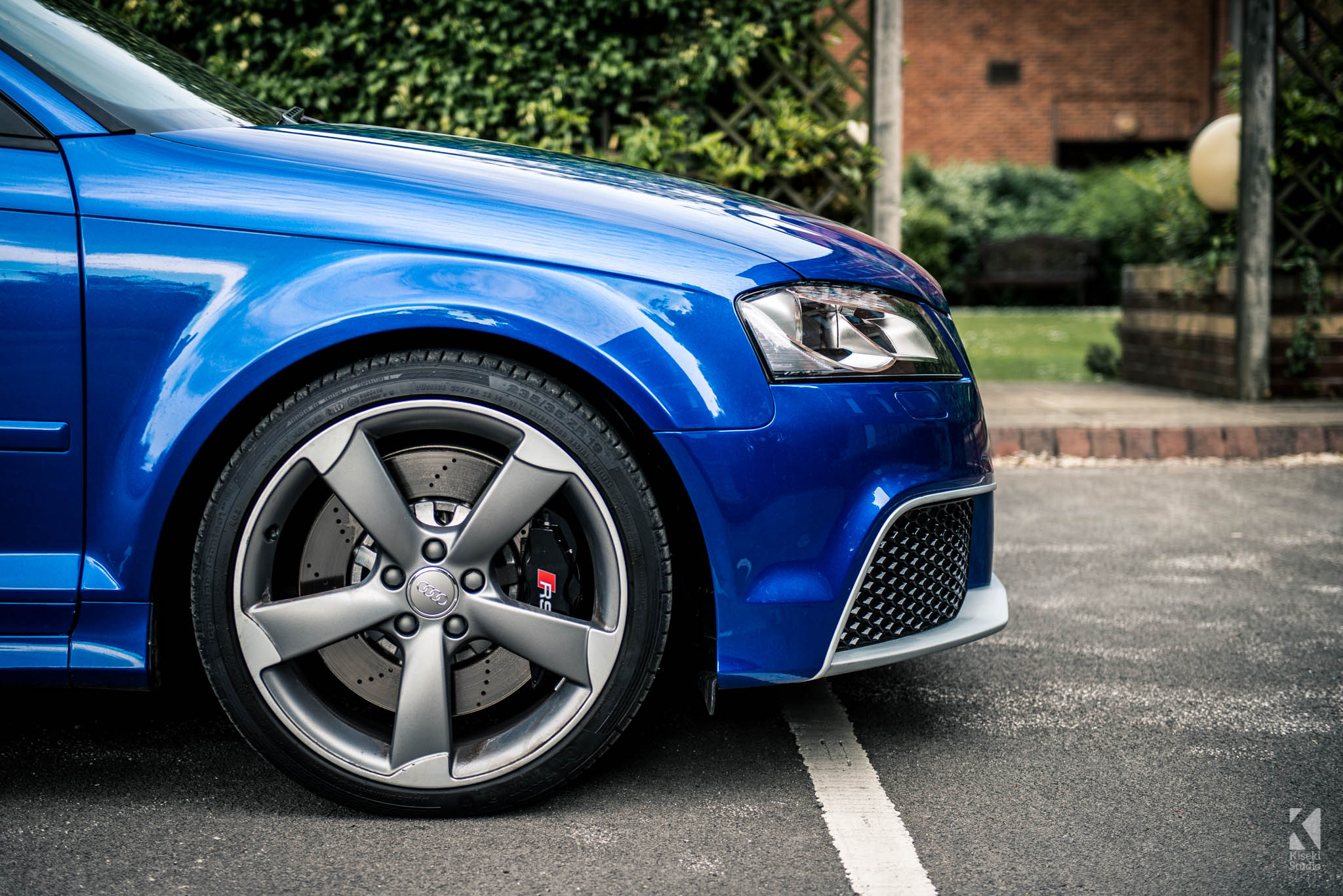 Audi RS3 Sportback in Sepang Blue - Kiseki Studio