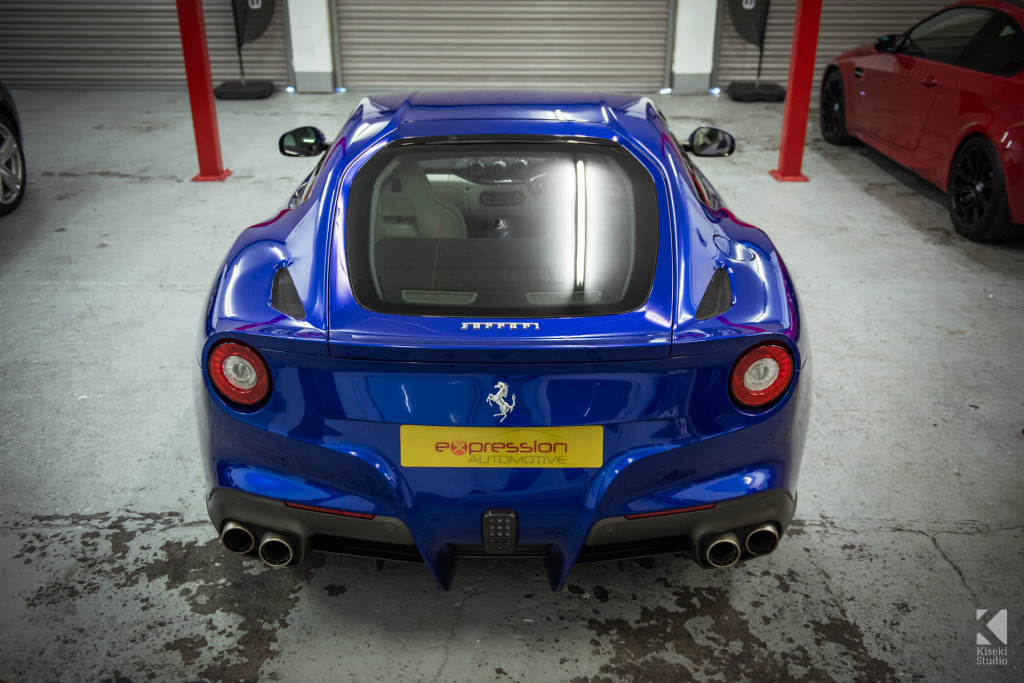 Ferrari F12 Berlinetta V12 in Blue - Kiseki Studio